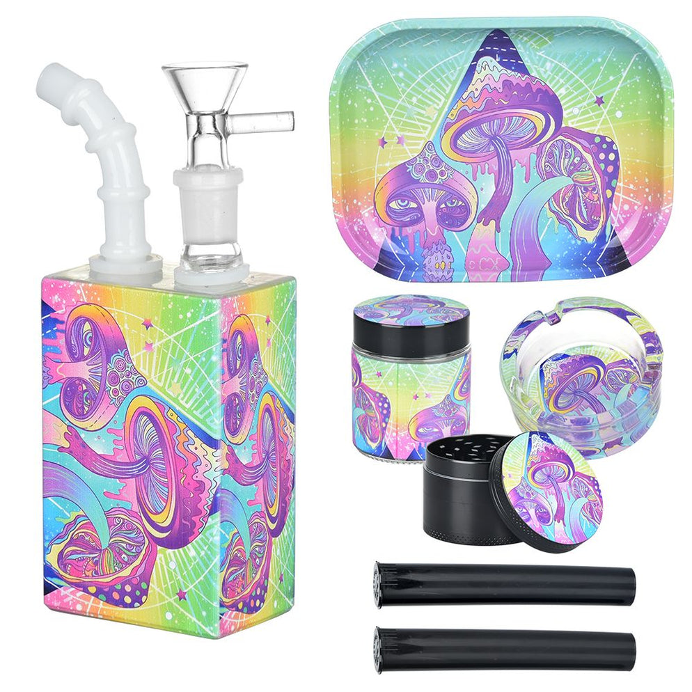 Pulsar Design Series Juicebox Water Pipe Kit - Bong, Tray & Case — Kush ...