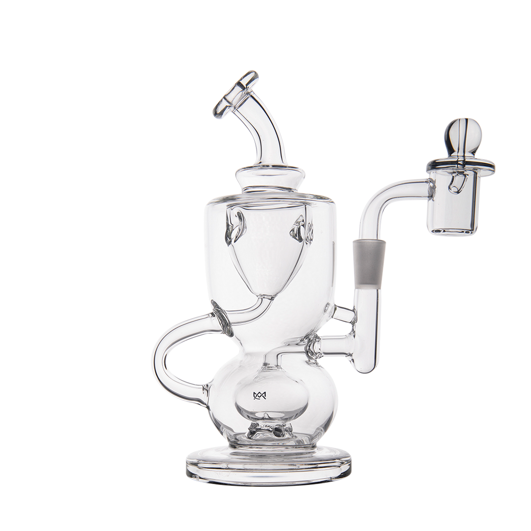 Titan Mini Rig by MJ Arsenal | 10mm Glass Dab Rig — Kush Cargo