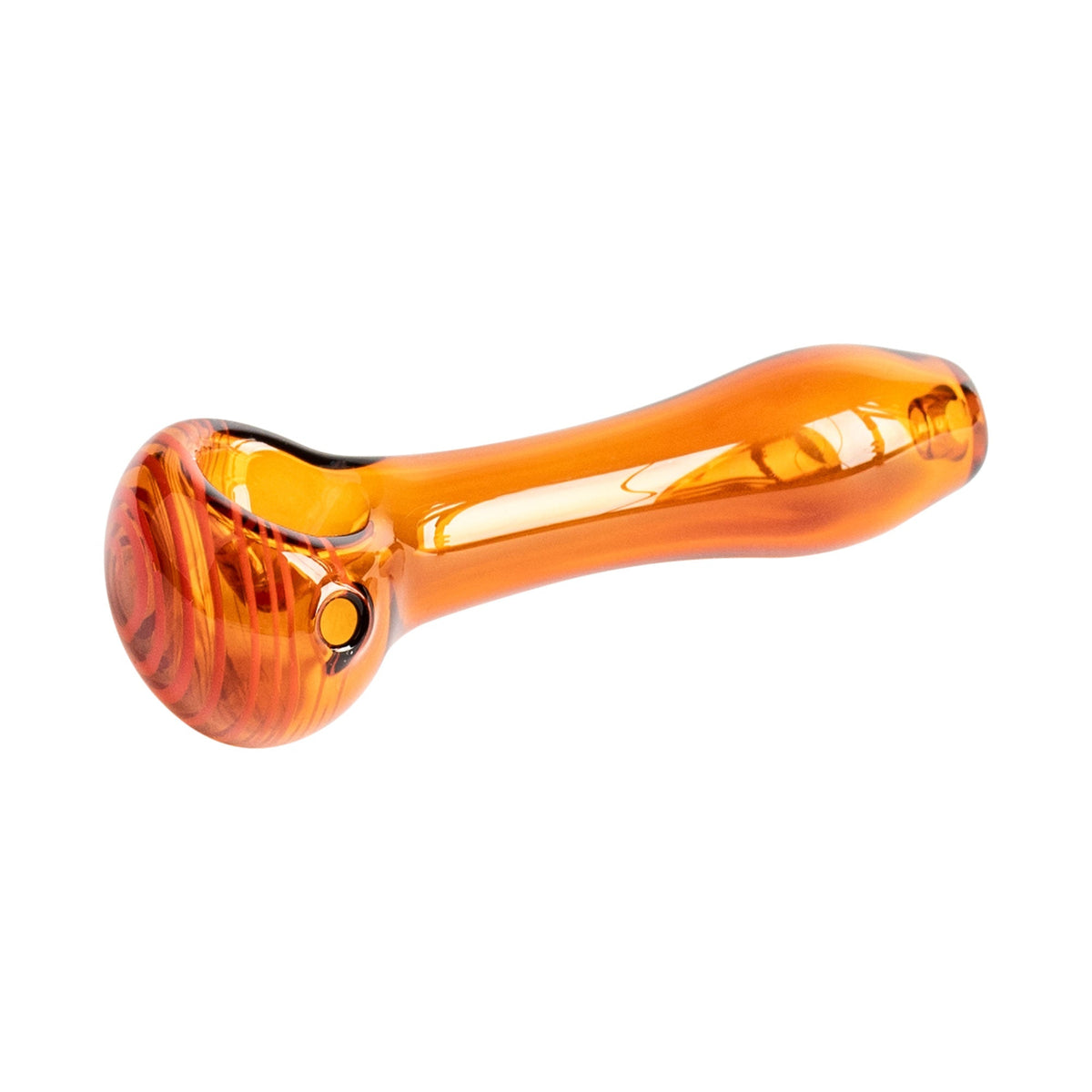 Red Eye Tek Econo Swirl Pipe | 3.25" Travel Glass — Kush Cargo