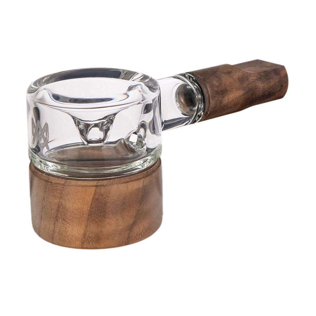 MJ Arsenal Alpine Series Granby Handpipe | Sophisticated Glass & Wood ...