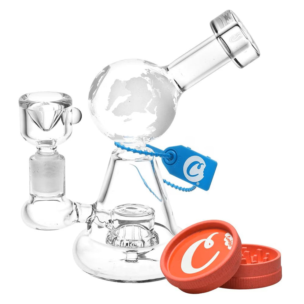 Cookies Globe 6.5" Water Pipe | Mini Beaker with Grinder | Official ...