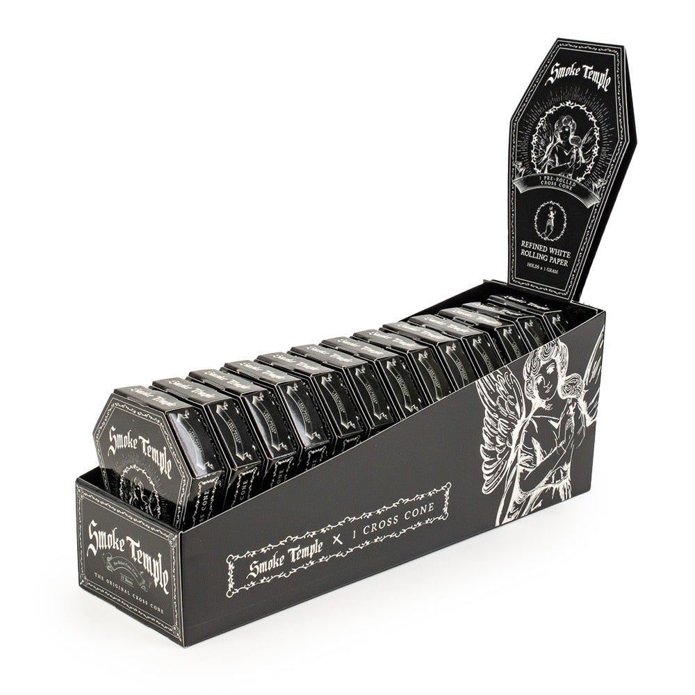 DaySavers 84mm Cross Cone – 1g Coffin Pack Display — Kush Cargo