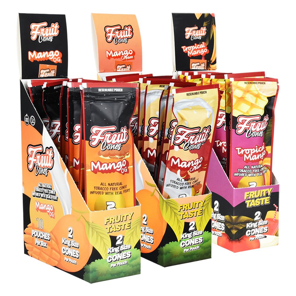 Fruit Cuts King Size Cones – Real Fruit Terpenes | 10 × 2 Pack — Kush Cargo