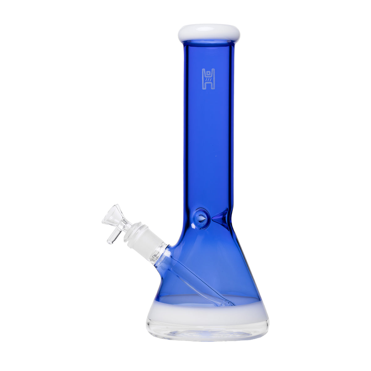 Human Grade 12" Glass Beaker Water Pipe - Durable Borosilicate Bong ...