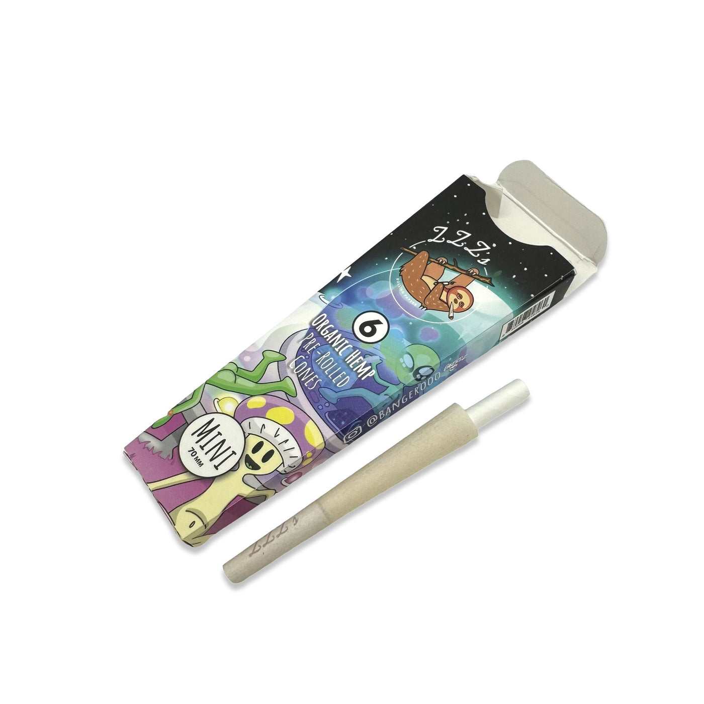Buy ZZZ’s Mini Sized Cones | Organic Hemp | Intergalactic Trip — Kush Cargo