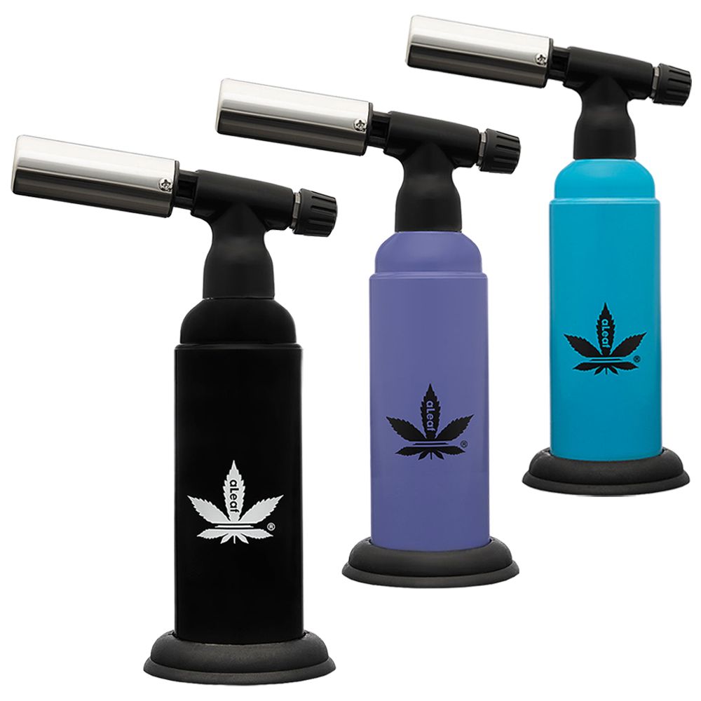 aLeaf 7.5" Dab Torch – Refillable Butane Flame — Kush Cargo