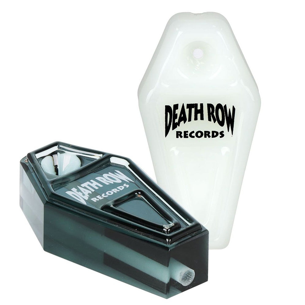 Coffin Shaped Glass Pipe - Official Death Row Records — Kush Cargo