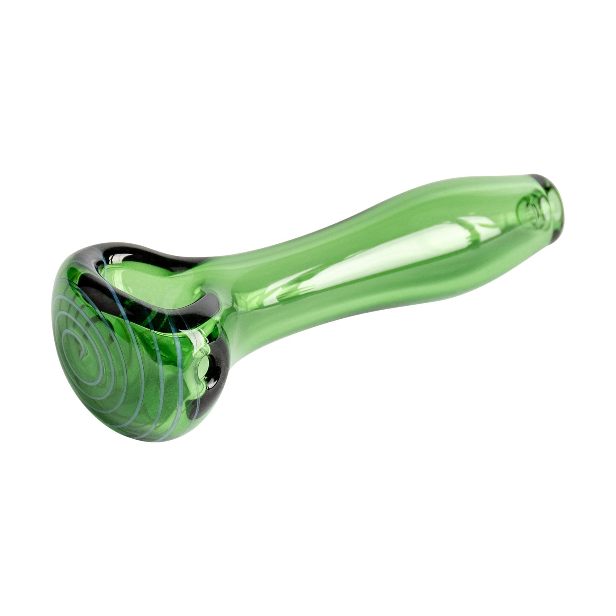 Red Eye Tek Econo Swirl Pipe | 3.25" Travel Glass — Kush Cargo