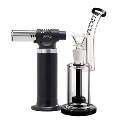 Groove 7" Dab Rig + Dab Torch Dab Set | Kush Cargo