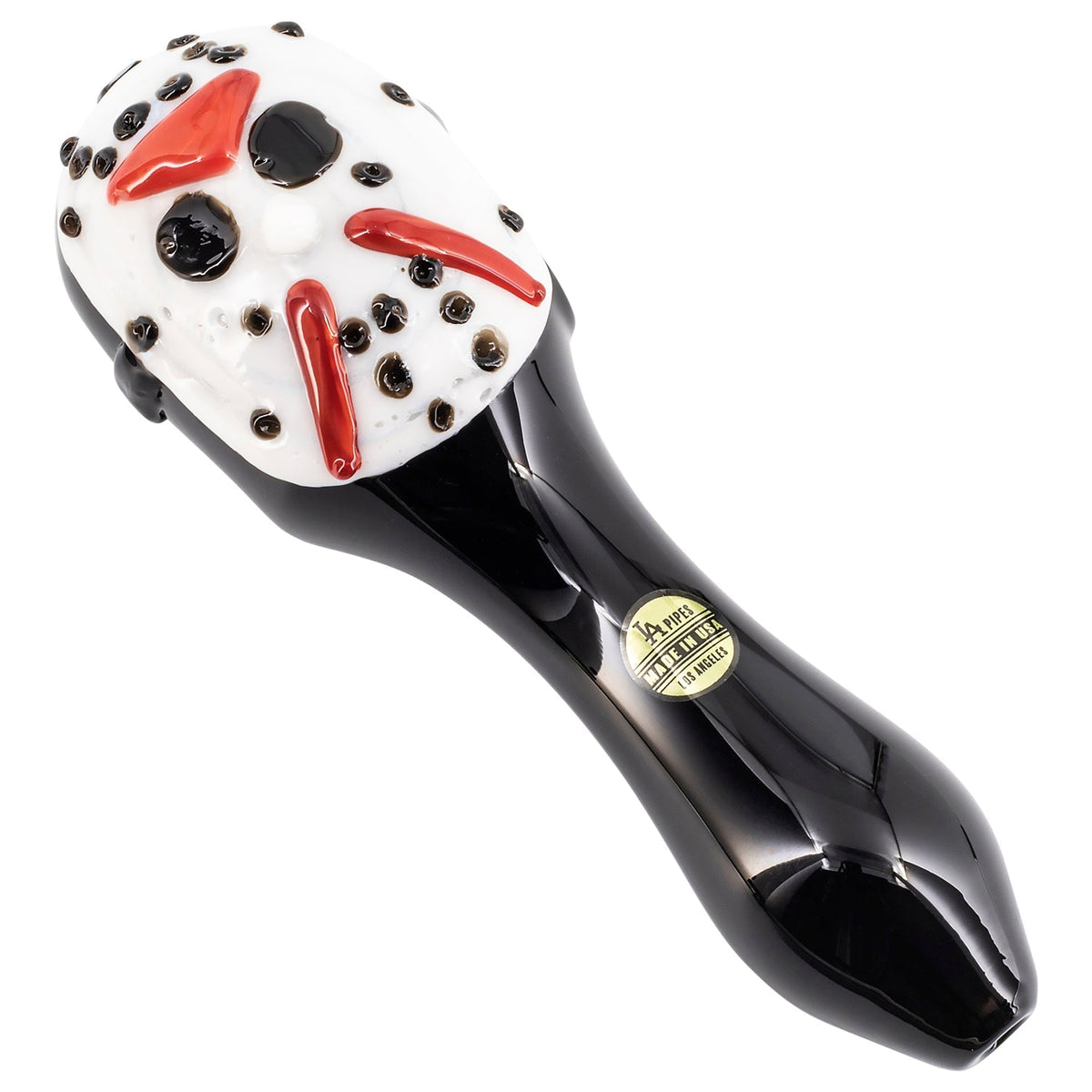 Jason Mask Killer Halloween Glass Pipe | Halloween Themed Hand Pipes ...