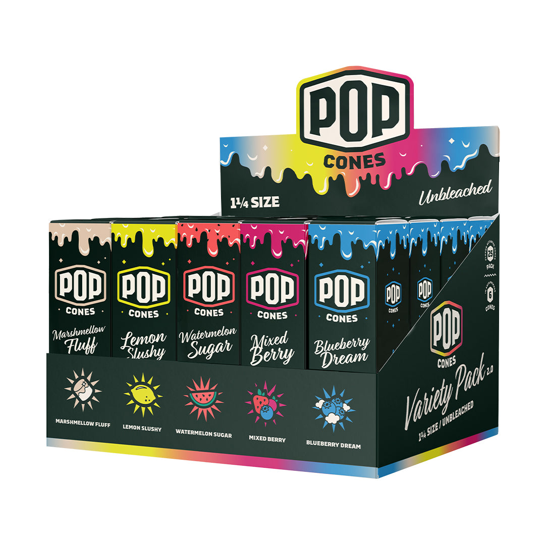 POP Unbleached Cones with Squeeze & POP Flavor Tip – Enjoy Rich Flavors ...