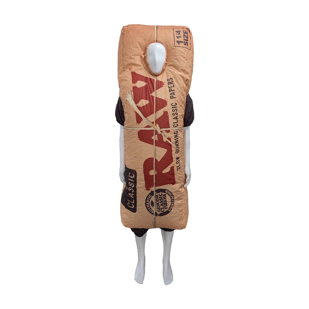 RAW Rolling Papers Inflatable Halloween Costume | Limited Edition 2024 — Kush Cargo