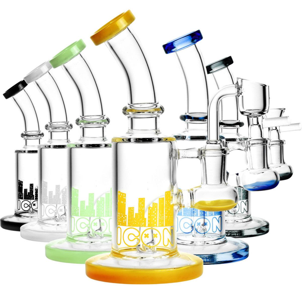 Diamond Glass | ICON 7" Dab Rig | Budget Dab Rigs — Kush Cargo