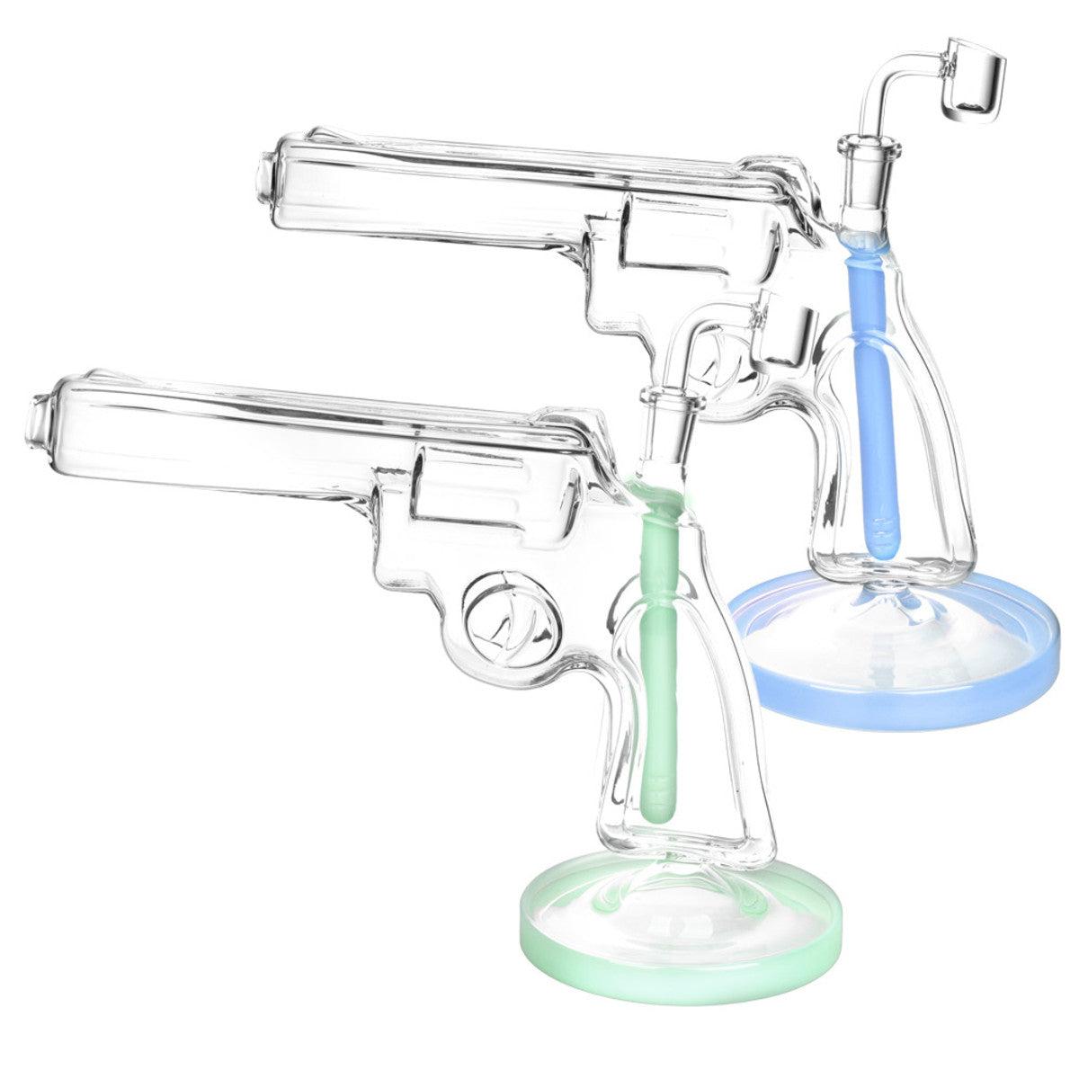 Glass Revolver 9" Dab Rig | Novelty Dab Rig — Kush Cargo