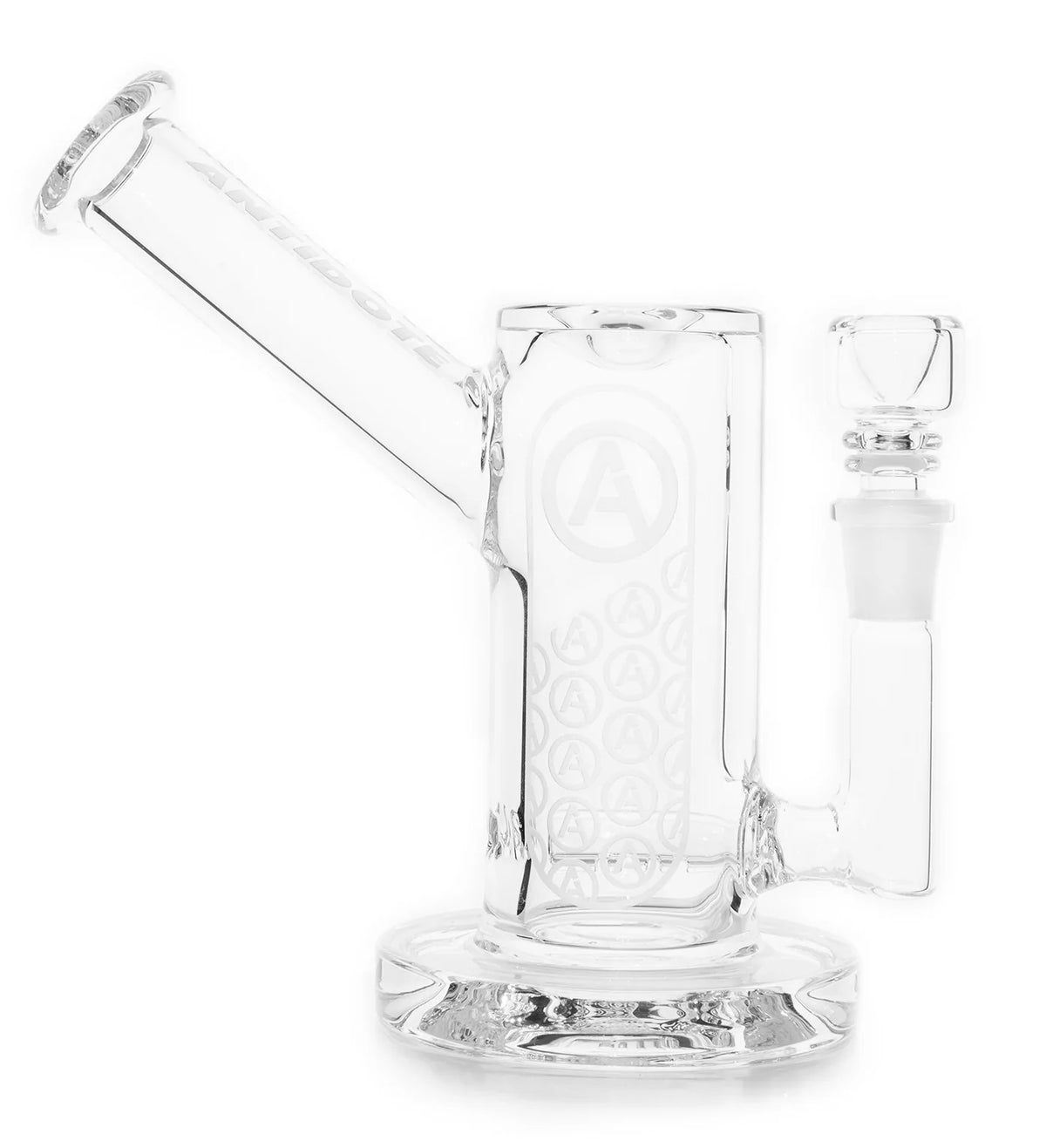 Antidote Glass | 7" Sandblasted Dab Rig | USA Made — Kush Cargo