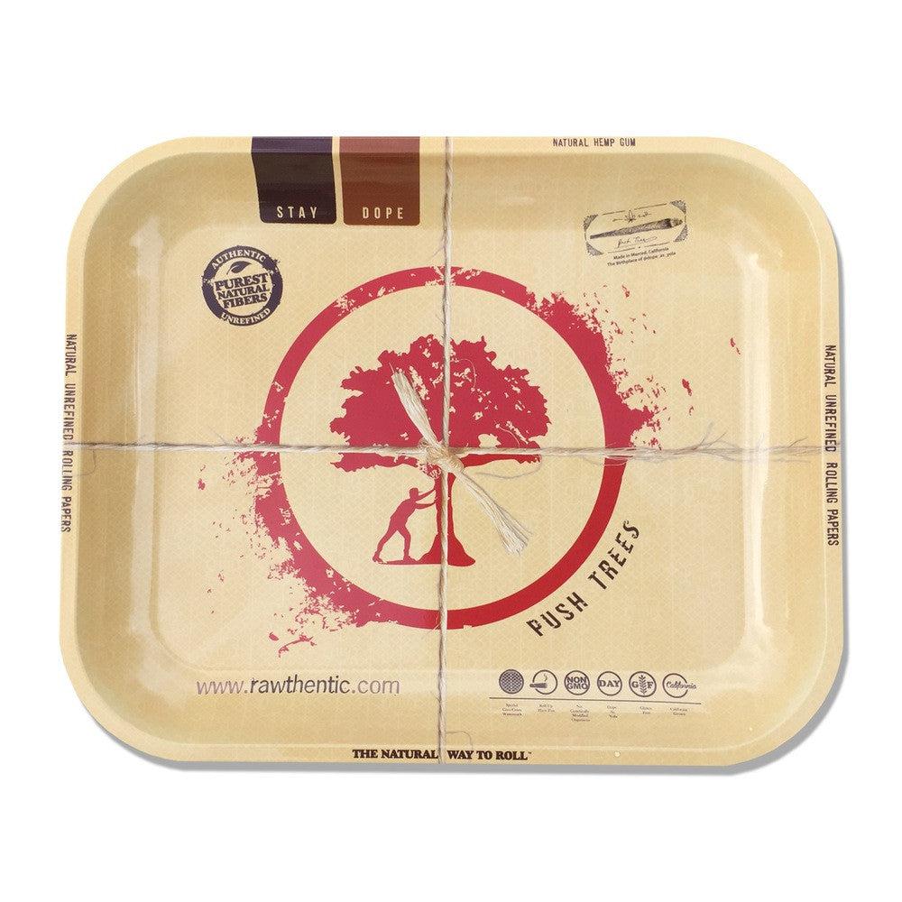 Push Trees x RAW Rolling Tray — Kush Cargo