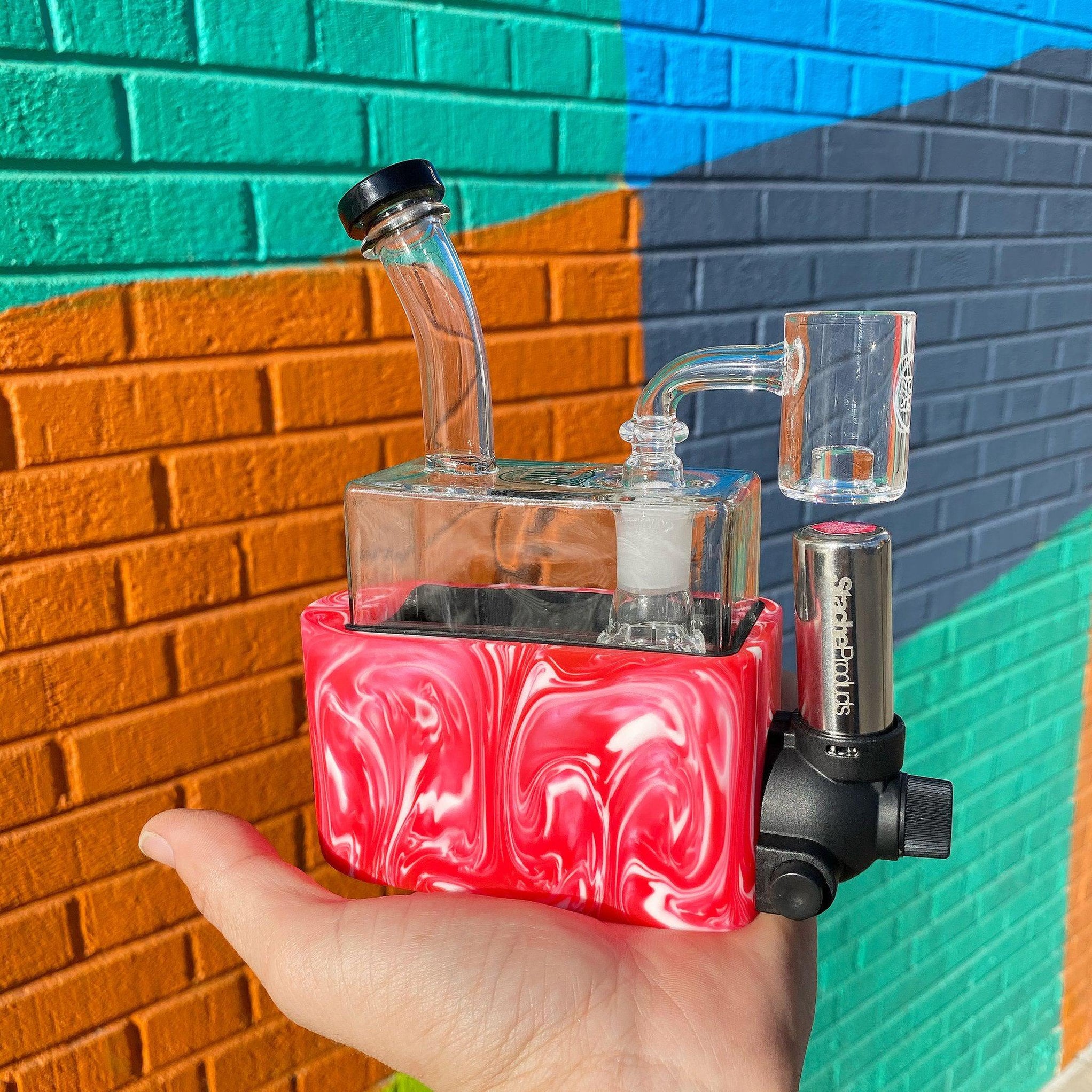 Stache RiO Makeover Rig In One Vaporizer — Kush Cargo