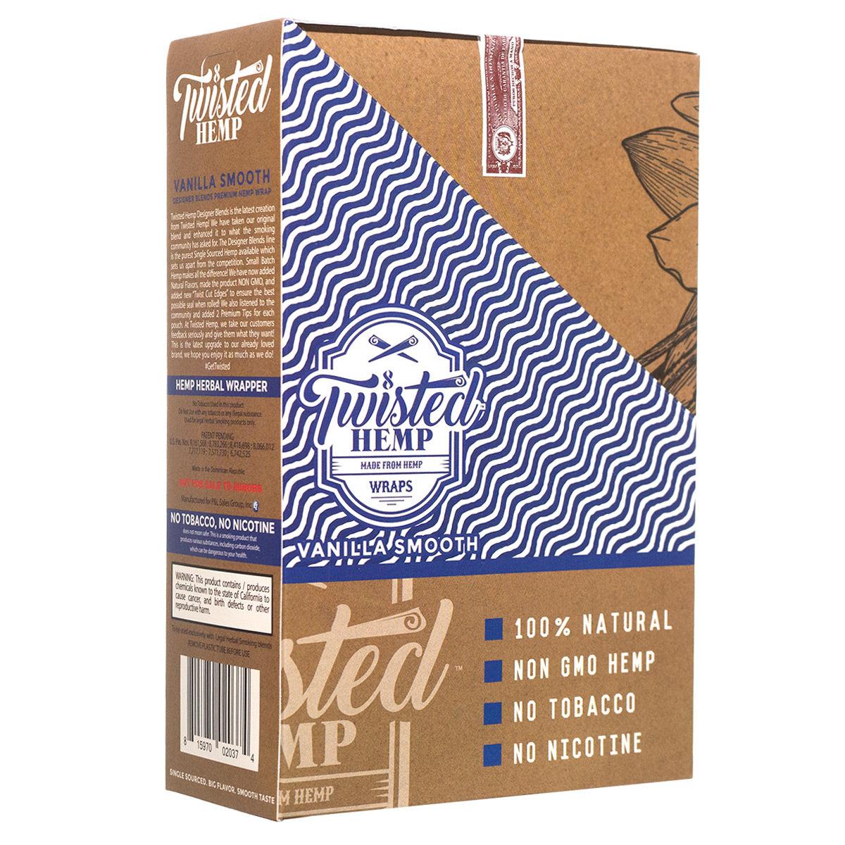 Twisted Hemp "Vanilla Smooth" Hemp Wraps — Kush Cargo